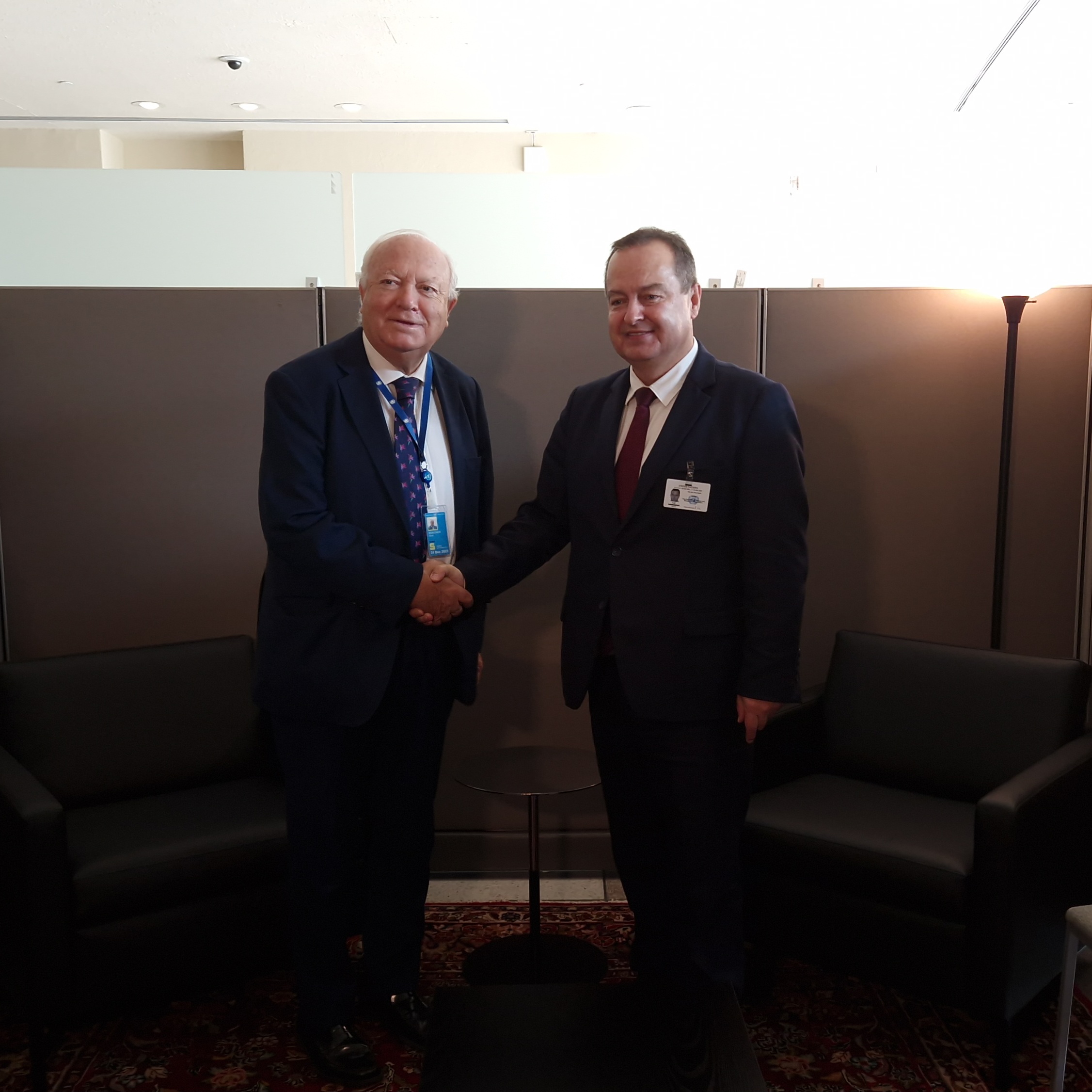 Minister Dacic holds a series of bilateral meetings on the fringes of ... Minister Dacic holds a series of bilateral meetings on the fringes of ...
